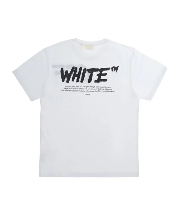 Off-White Logo-print Cotton T-shirt