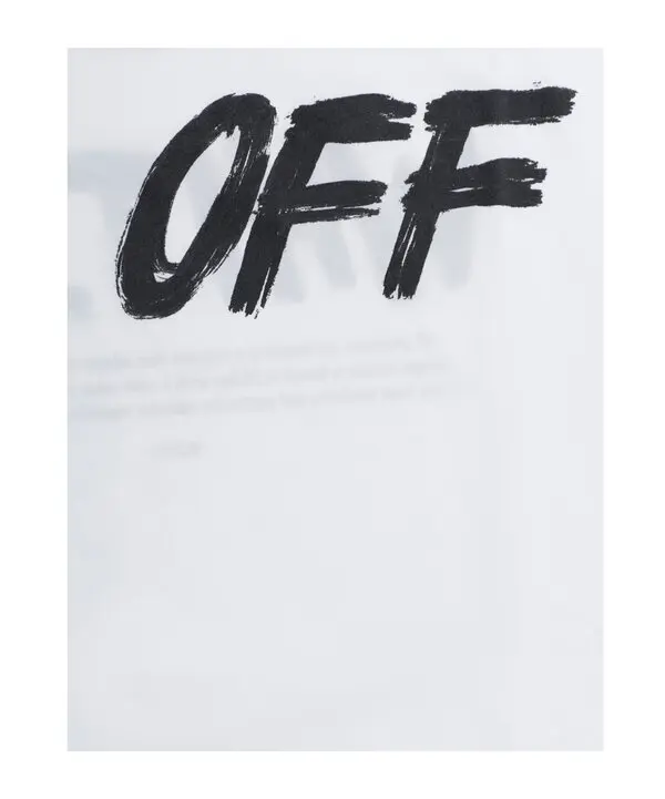 Off-White Logo-print Cotton T-shirt