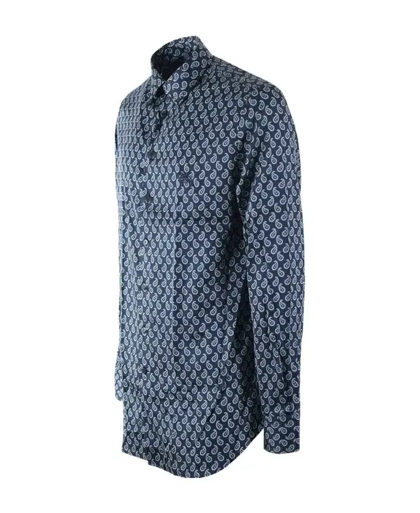 Etro All-over Patterned Long-sleeved Shirt