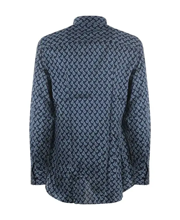Etro All-over Patterned Long-sleeved Shirt