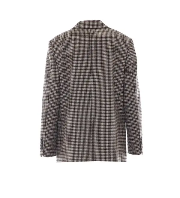 DUNST Houndstooth-pattern Blazer
