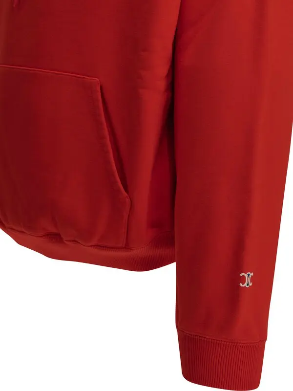 Celine Long-sleeve Sweatshirt - Red