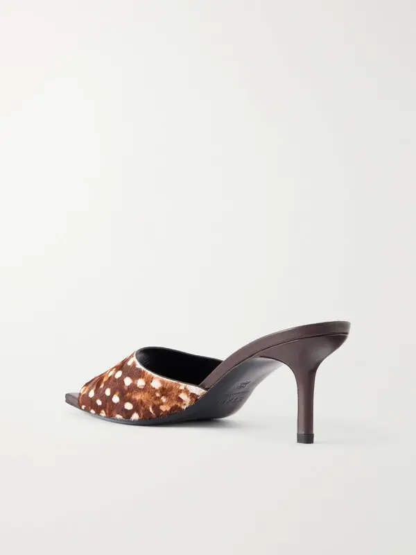 Staud Bea Calf Hair Mules