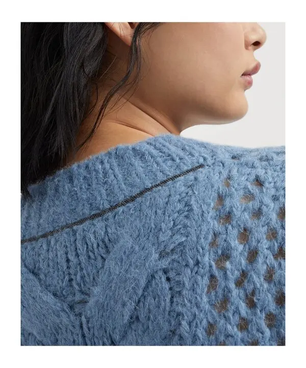 Brunello Cucinelli V-neck Knitted Sweater