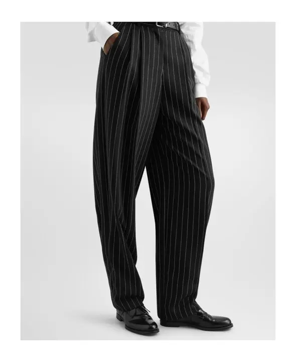 Dolce & Gabbana Pinstripe Virgin Wool Trousers