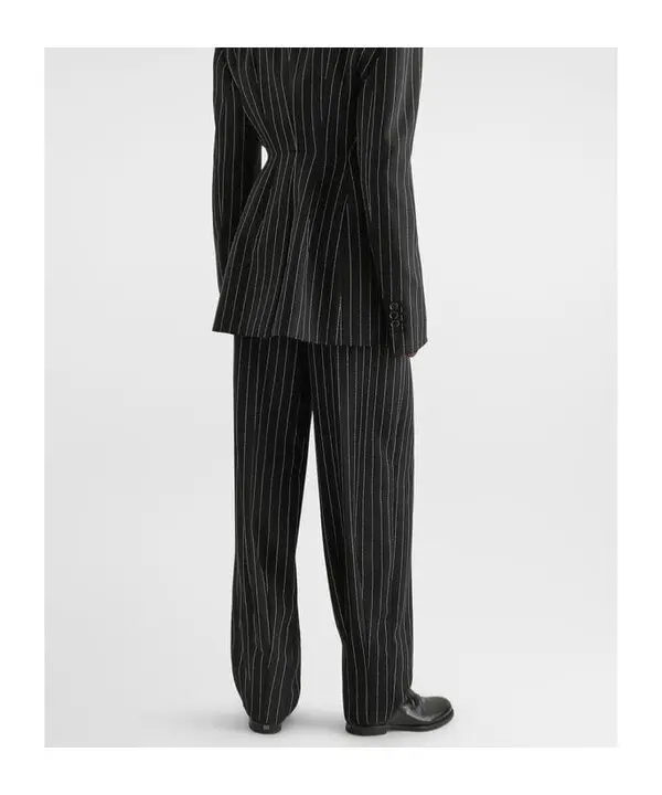 Dolce & Gabbana Pinstripe Virgin Wool Trousers