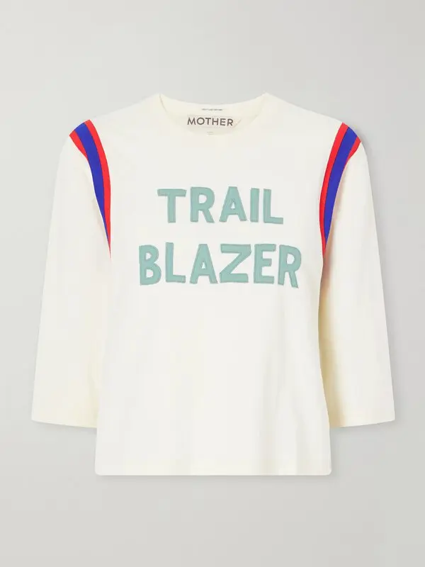 MOTHER The Better Half Cotton T-shirt - White