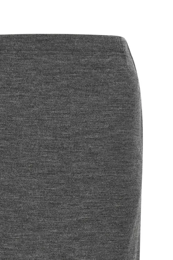 Junya Watanabe Straight-cut Skirt - Grey