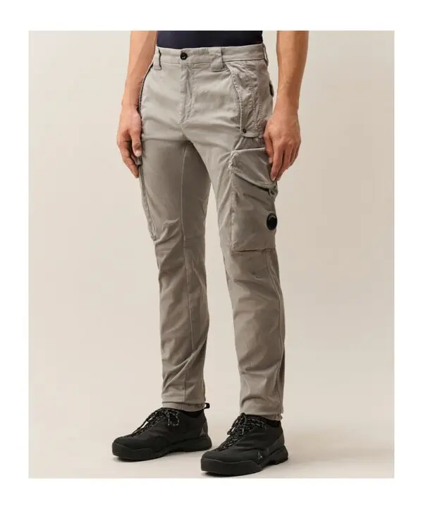 C.P. COMPANY Stretch Sateen Lens Ergonomic Cargo Pants