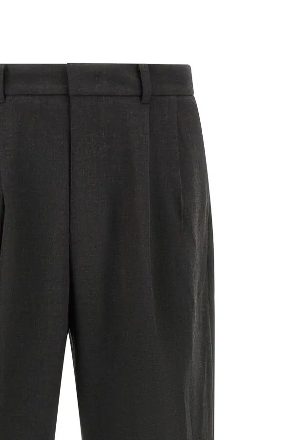 DUNST Double Pinch Wide-leg Pants
