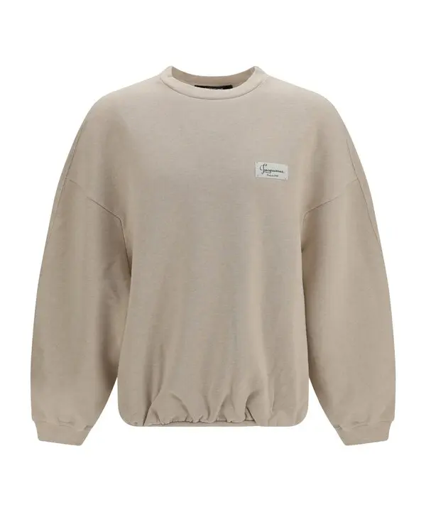 Jacquemus The Corso Crewneck Sweatshirt - Light Brown