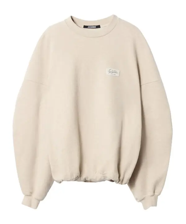 Jacquemus The Corso Crewneck Sweatshirt - Light Brown