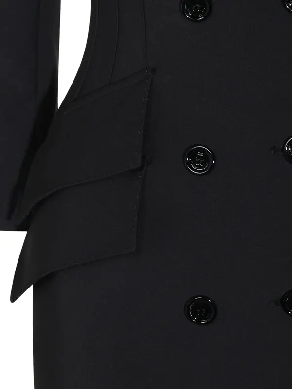 Elisabetta Franchi Double-breasted Coat Dress