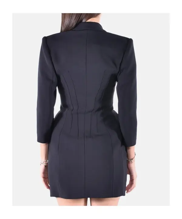 Elisabetta Franchi Double-breasted Coat Dress