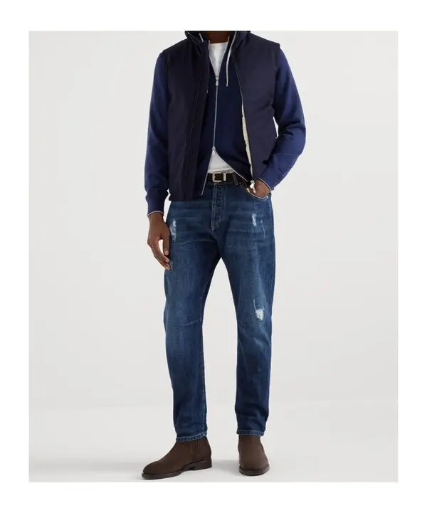 Brunello Cucinelli Hooded Cashmere Cardigan