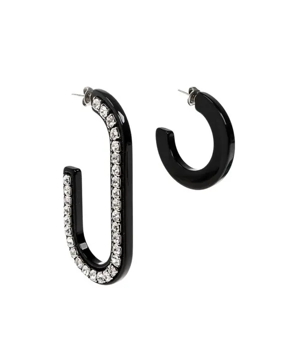 Isabel Marant Étoile Crystal-embellished Mismatched Earrings