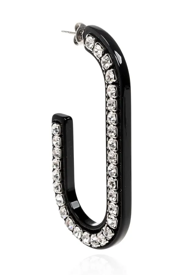 Isabel Marant Étoile Crystal-embellished Mismatched Earrings