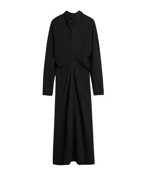 TOTEME Scarf-neck Long Sleeved Maxi Dress