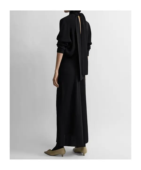 TOTEME Scarf-neck Long Sleeved Maxi Dress