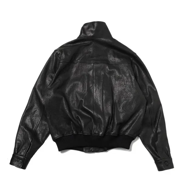 Auralee Textured Leather Blouson