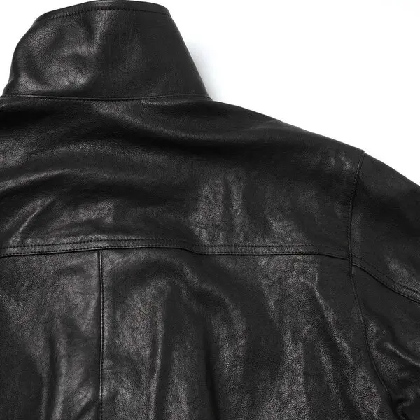 Auralee Textured Leather Blouson
