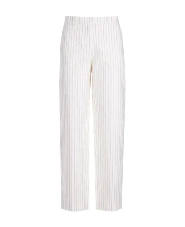 Fabiana Filippi Striped Belt Tripping Casual Pants