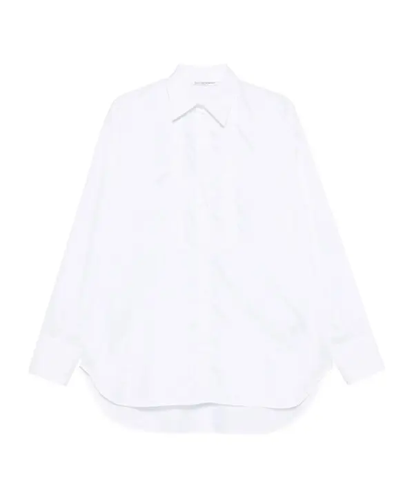 Ermanno Scervino Pintuck-detail Oversized Shirt - White