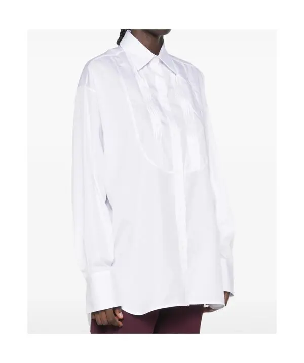 Ermanno Scervino Pintuck-detail Oversized Shirt