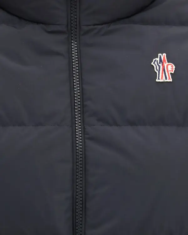 Moncler Panelled Quilted Puffer Jacket - Black