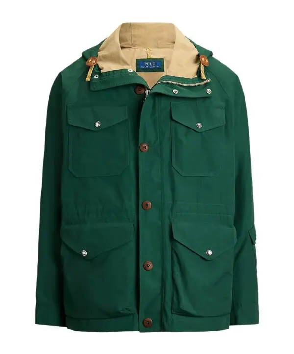 Polo Ralph Lauren Hooded Multi-pocket Coat