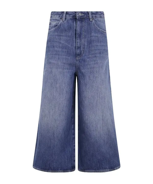 Soeur Joyce Wide-leg Denim Shorts