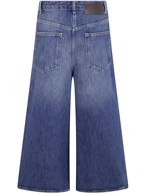 Soeur Joyce Wide-leg Denim Shorts