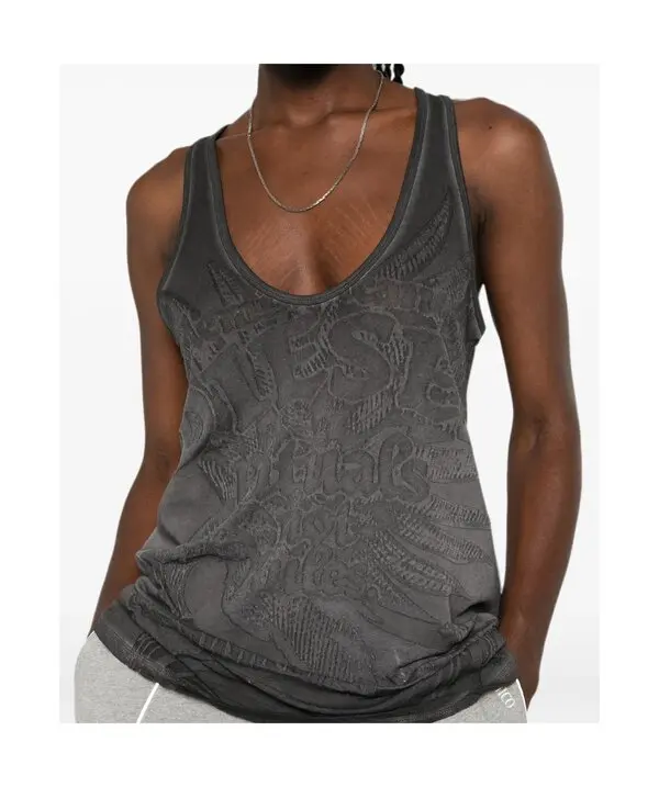 DIESEL® Scoop-neck Tank Top