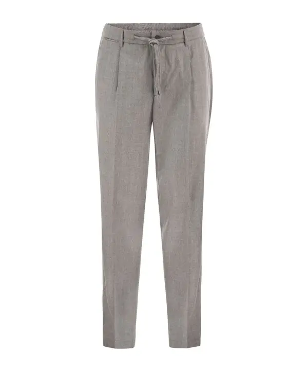 Peserico Drawstring Casual Trousers