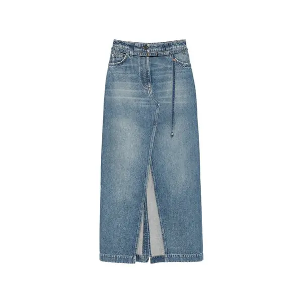 Dries Van Noten Denim Skirt