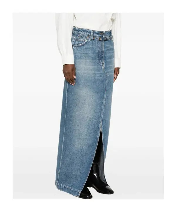 Dries Van Noten Denim Skirt