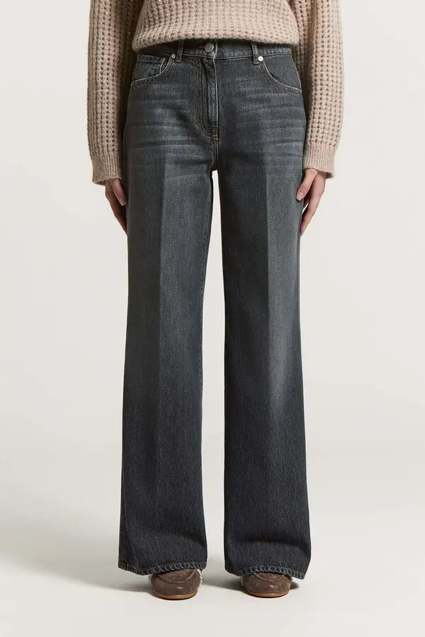 Peserico Wide-leg Jeans