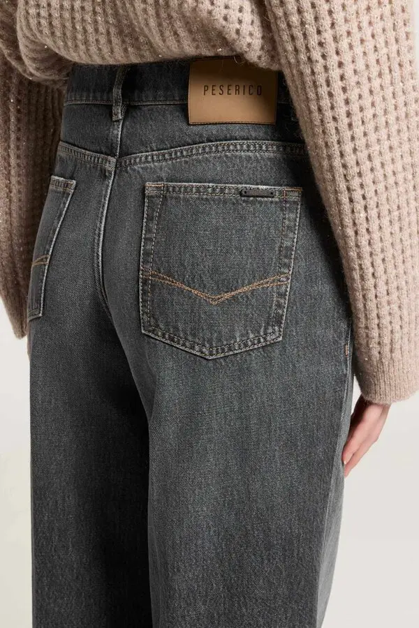Peserico Wide-leg Jeans