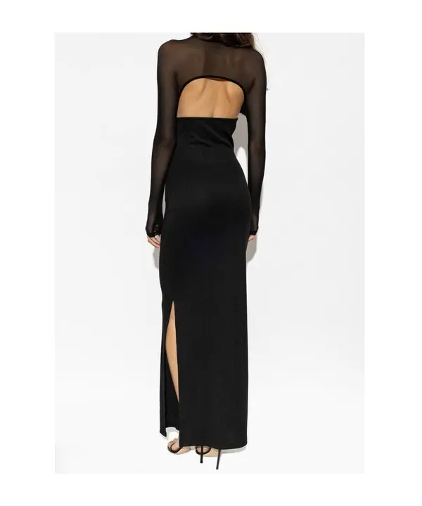 Christopher Esber Cut-out Long-sleeve Dress