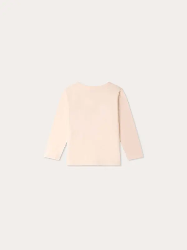 Bonpoint Magali T-shirt With Sailor's Tales Print In Organic Cotton