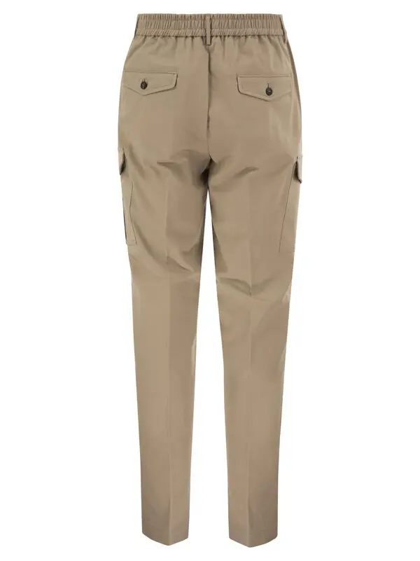 Peserico Casual Trousers With Belt Loops