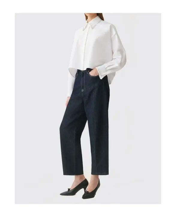 Fabiana Filippi Embellished Long-sleeve Shirt