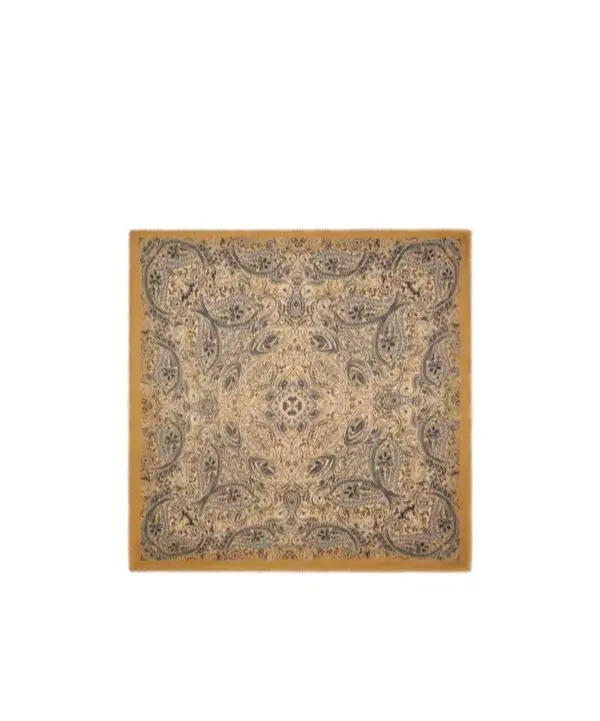 Etro Paisley Square Scarf - Light Brown