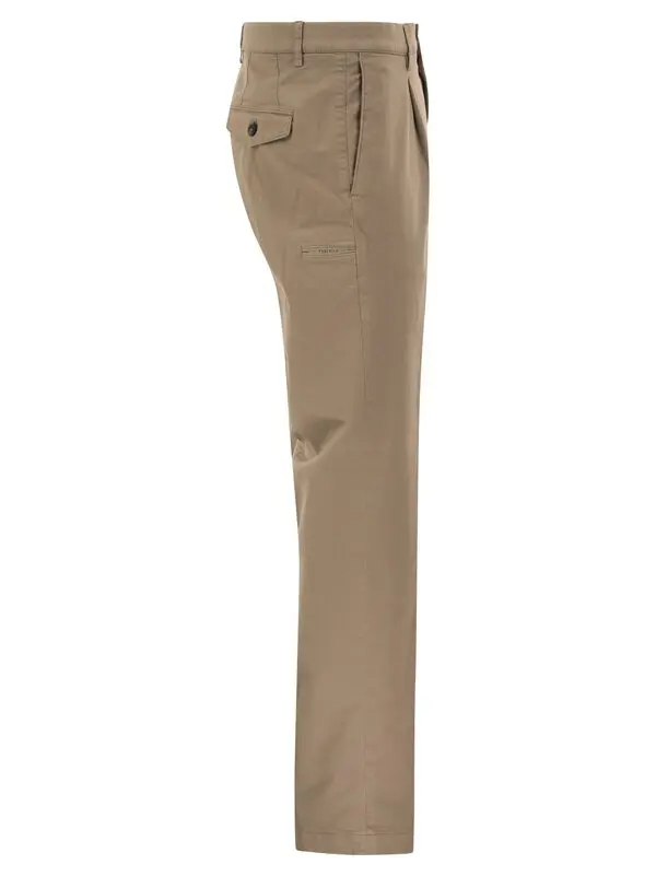 Peserico Casual Trousers With Belt Loops