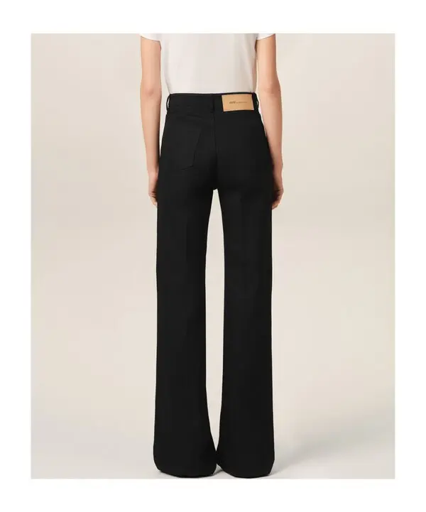 AMI Paris Flared High-rise Jeans
