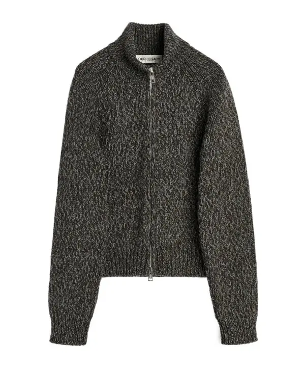 Our Legacy Flight Zip Knit Cardigan