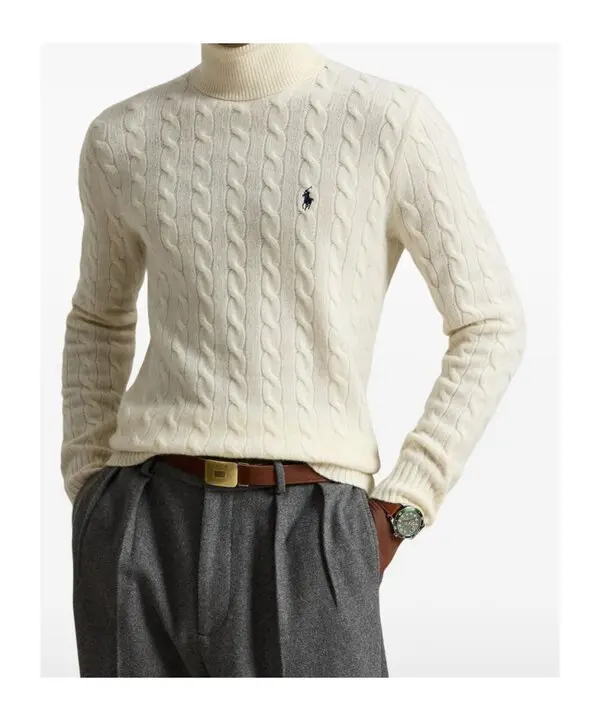 Polo Ralph Lauren Cable-knit Turtleneck Sweater