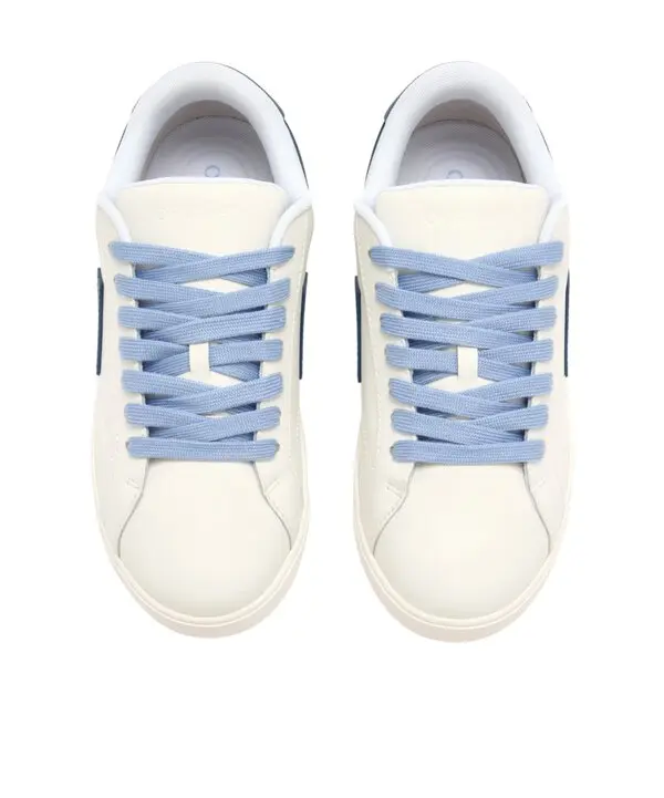 Off-White Round-toe Sneakers