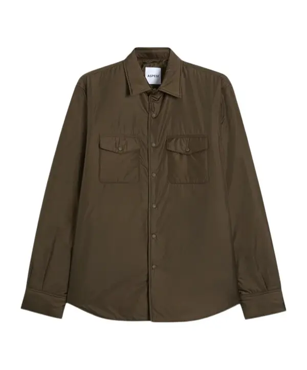 Aspesi Casual Shirt-style Jacket - Brown