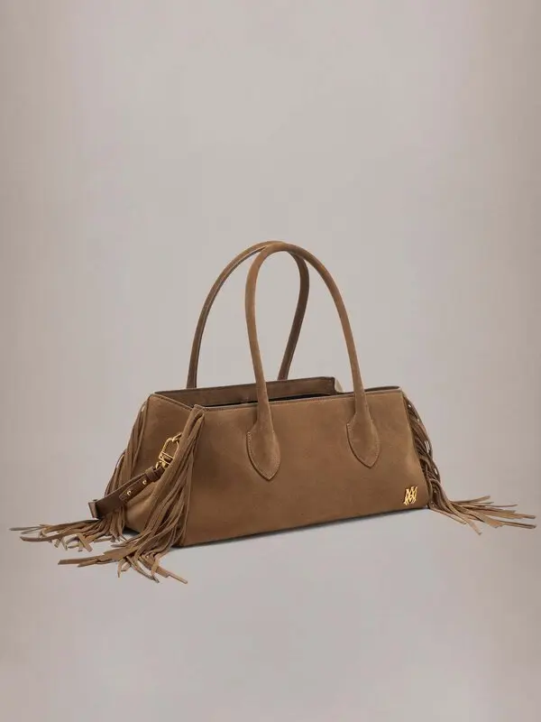 Amiri Fringe 40 Shoulder Bag - Brown